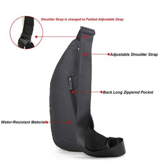 Bags | Sling Bag Chest Shoulder Backpack Fanny Pack Crossbody Bags For ...